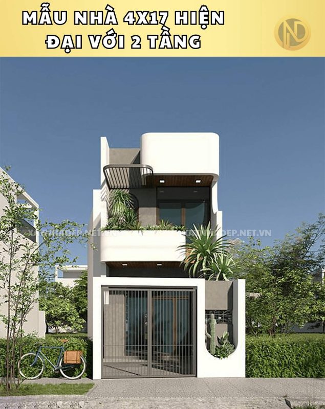 Top Mẫu Thiết Kế Nhà 4x17 Hiện Đại, Tối Ưu Chi Phí Năm 2025